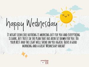 120 Positive Good Morning Wednesday Blessings- Conquer The Hump Day ...