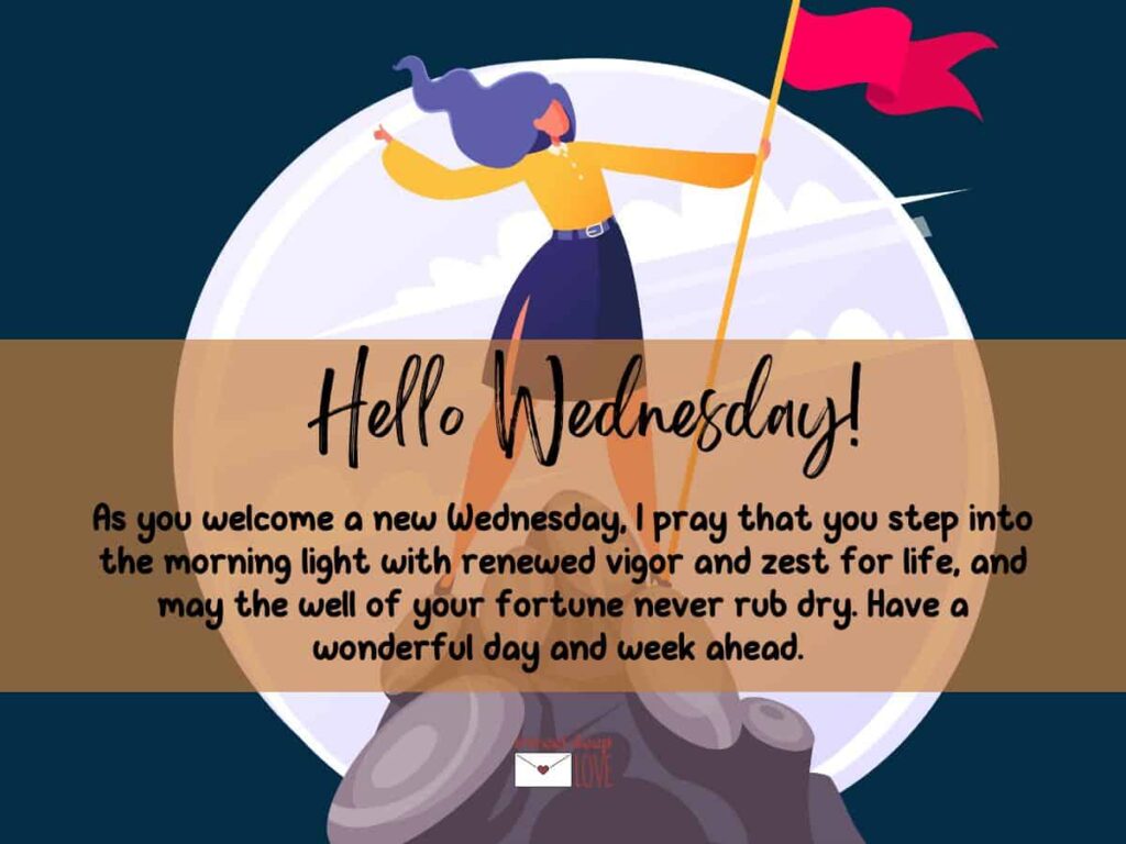 120 Positive Good Morning Wednesday Blessings- Conquer The Hump Day ...