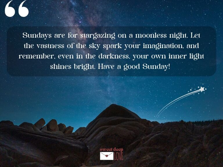 100+ Inspirational Good Morning Sunday Quotes - Sweet Deep Love