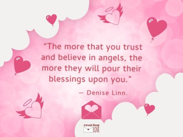 140 Angel Quotes to Weave Magic in your Life - Sweet Deep Love