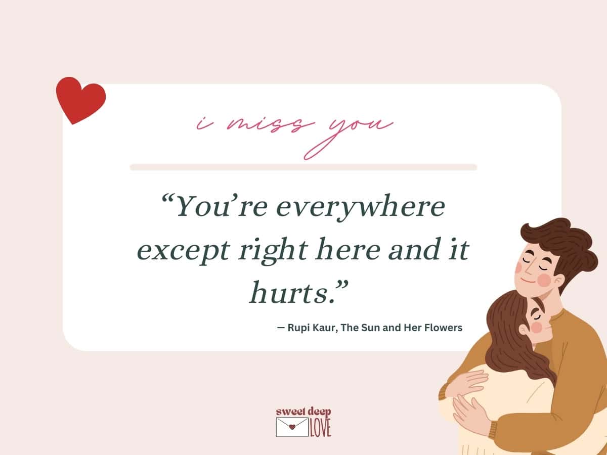 100+ Cute Miss You Quotes To Express Emotions In A Long Distance ...