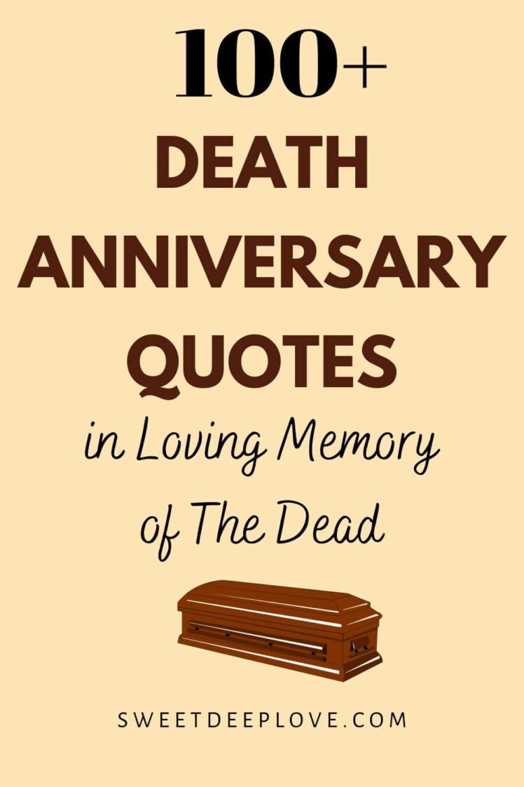 100+ Death Anniversary Quotes- In Loving Memory Of The Dead - Sweet ...