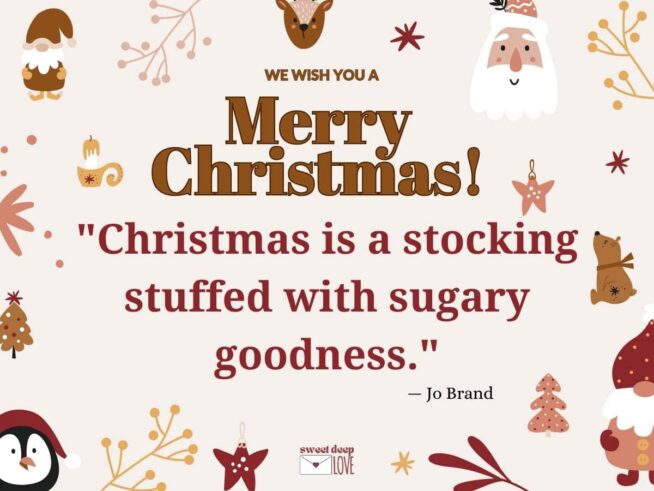 100 Short Christmas Card Messages For Family And Friends - Sweet Deep Love