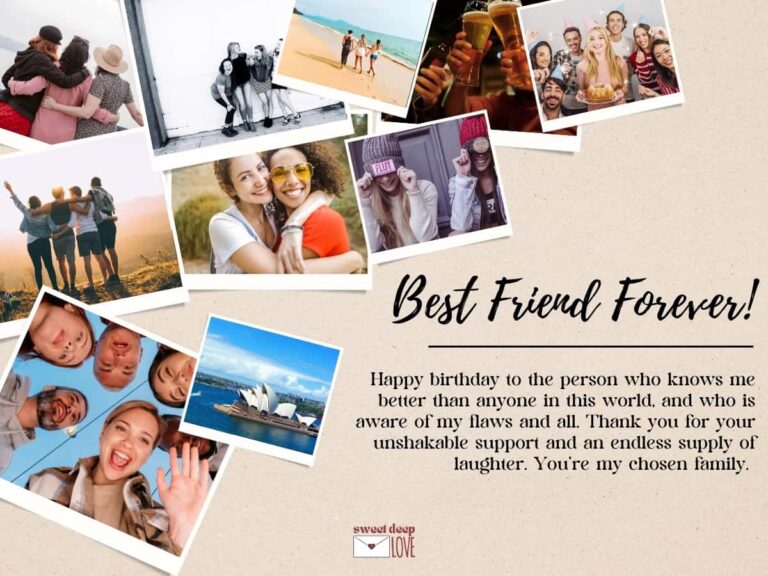 100 Touching Birthday Message To A Best Friend - Sweet Deep Love