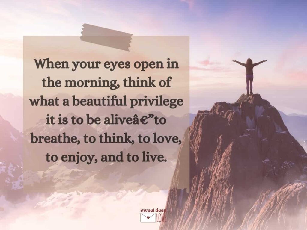100+ Uplifting Good Morning Quotes- Start Your Day Right - Sweet Deep Love