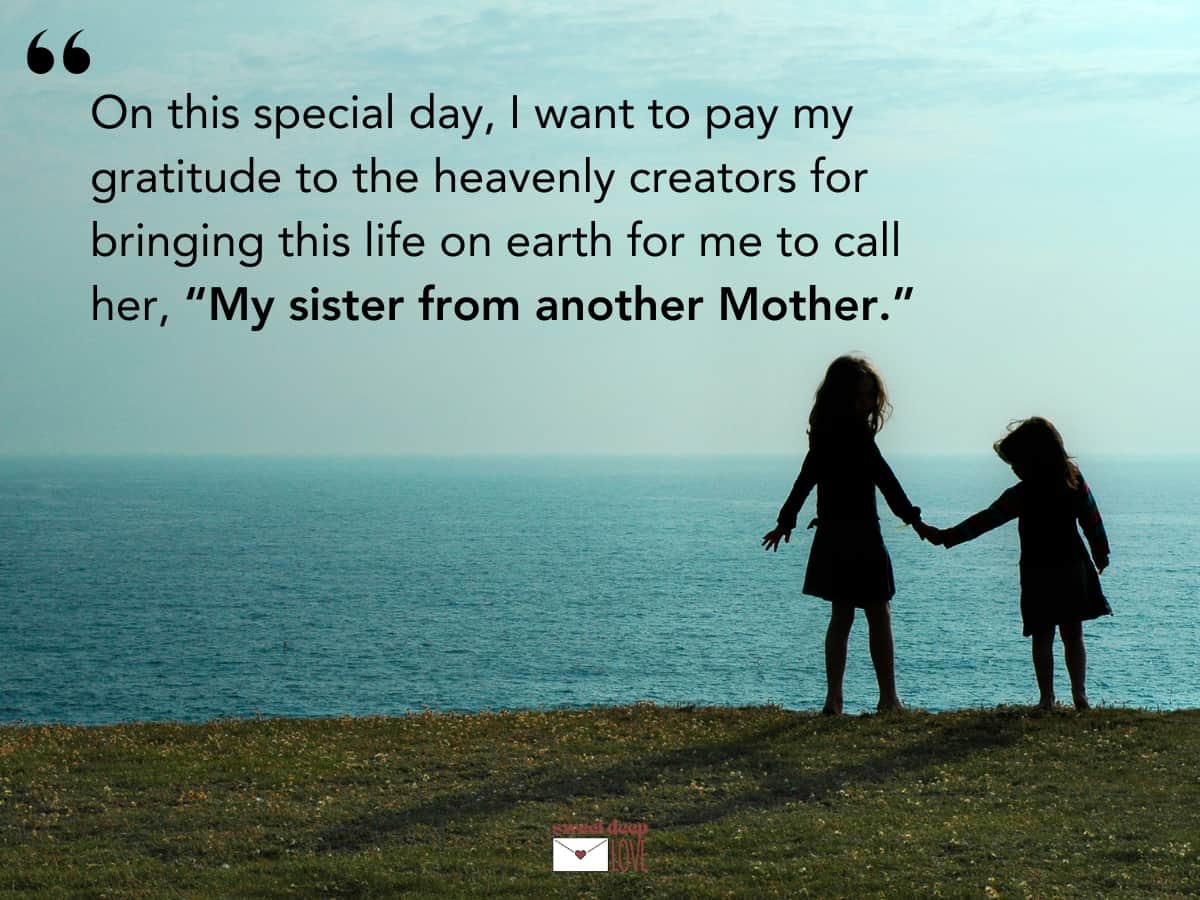 110 Birthday Wishes To A Sister From Another Mother - Sweet Deep Love