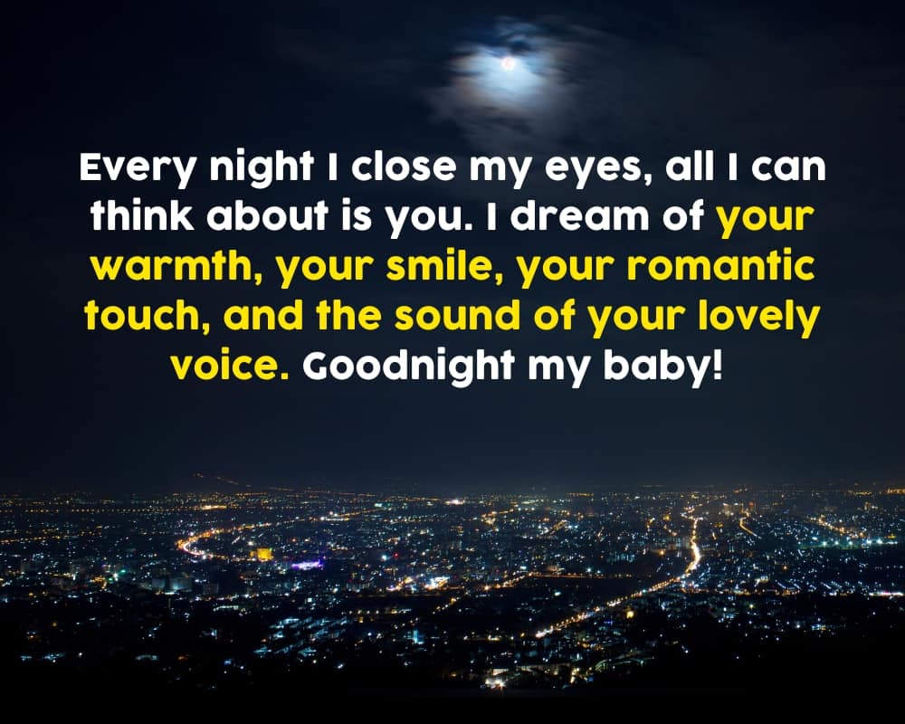 120 Good Night Message To My Love Far Away - Sweet Deep Love