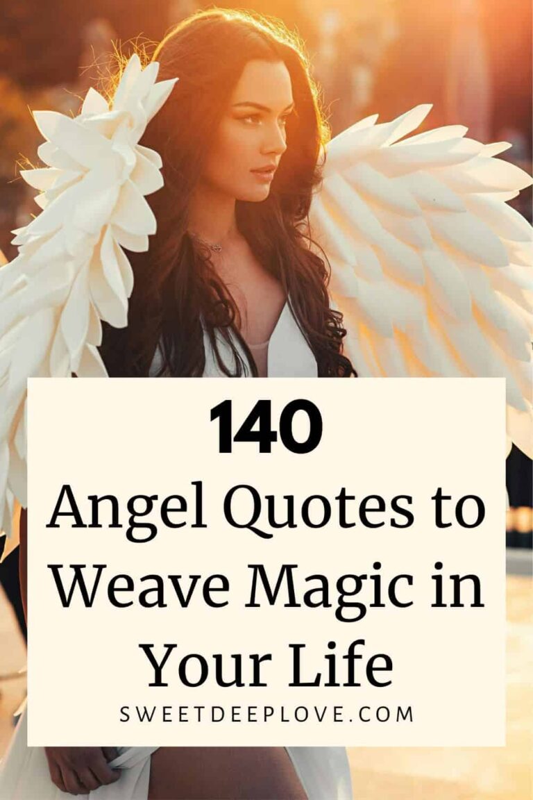 140 Angel Quotes to Weave Magic in your Life - Sweet Deep Love