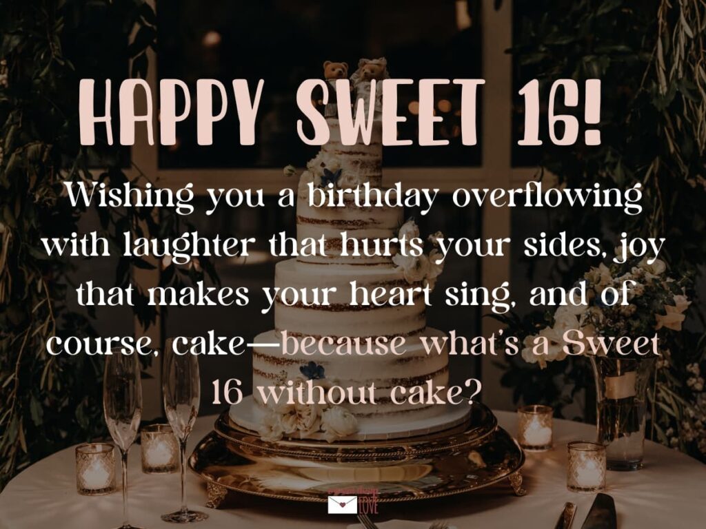 100+ Happy Sweet 16 Birthday Wishes- Officially A Teenager - Sweet Deep ...