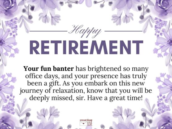 100+ Retirement Messages for Coworker To Say Happy Retirement - Sweet ...