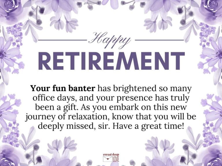 100+ Retirement Messages for Coworker To Say Happy Retirement - Sweet ...