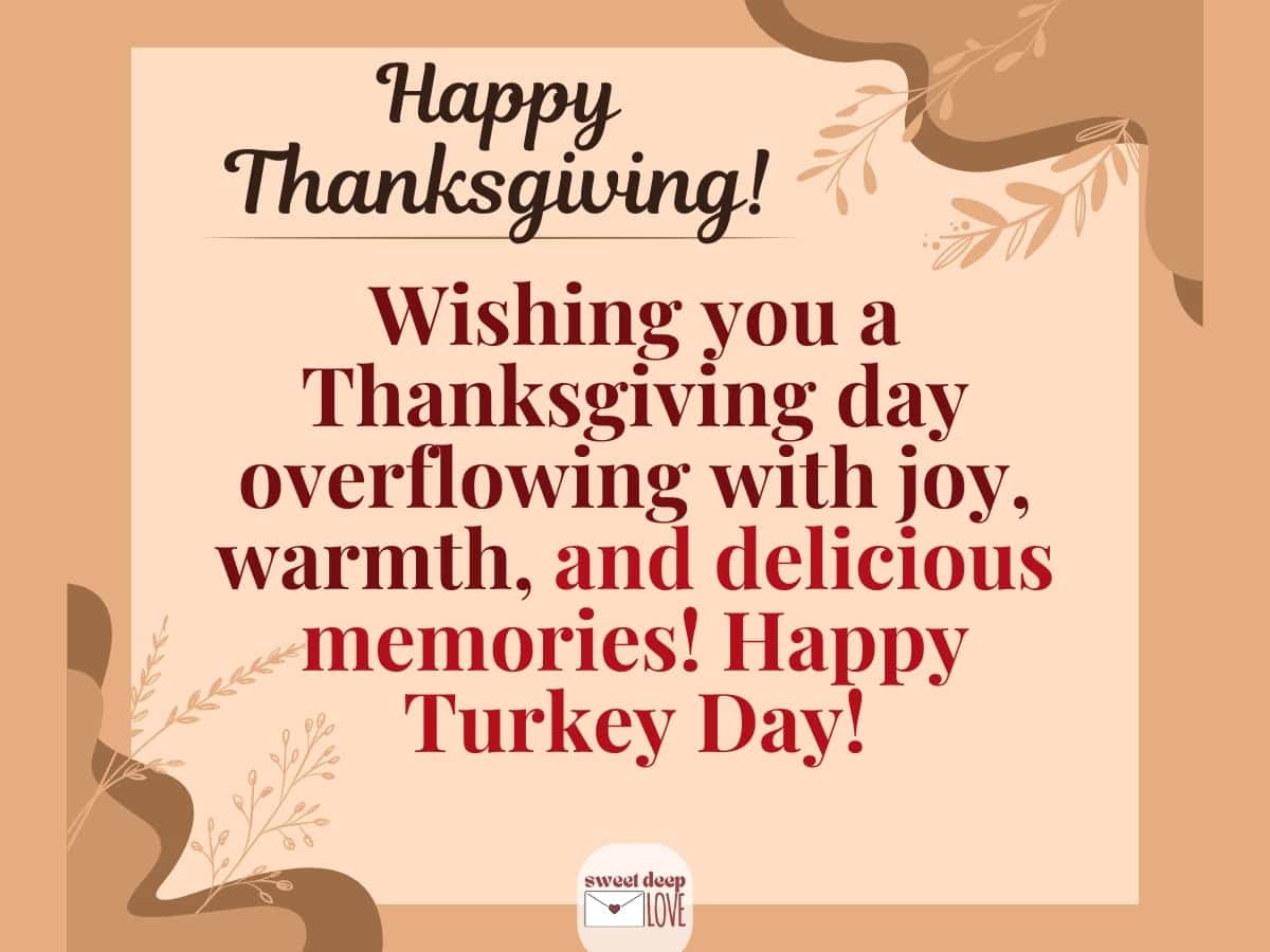 100 Thanksgiving Messages- What To Write In A Thanksgiving Card - Sweet ...