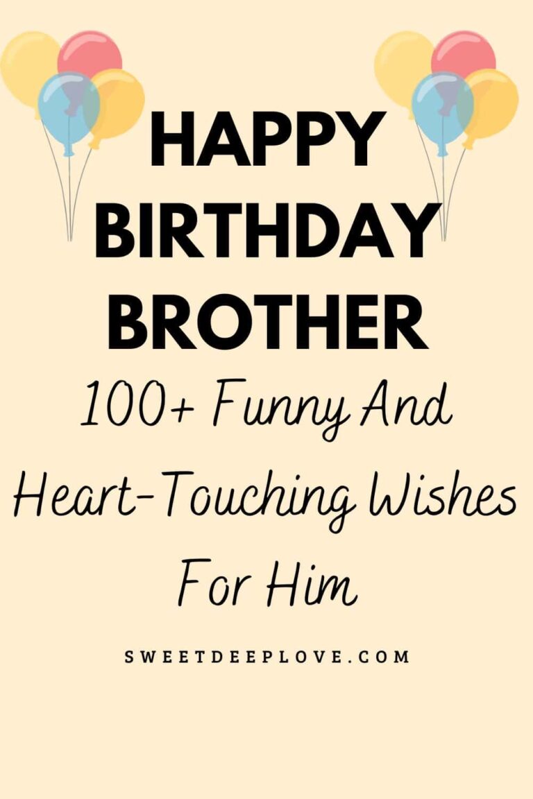 Happy Birthday Brother— 100+ Funny And Heart-Touching Wishes For Him ...