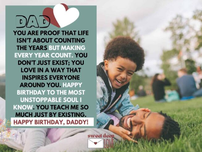 130+ Heart Touching Birthday Wishes For Dad - Sweet Deep Love