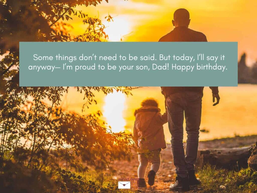 130+ Heart Touching Birthday Wishes For Dad - Sweet Deep Love