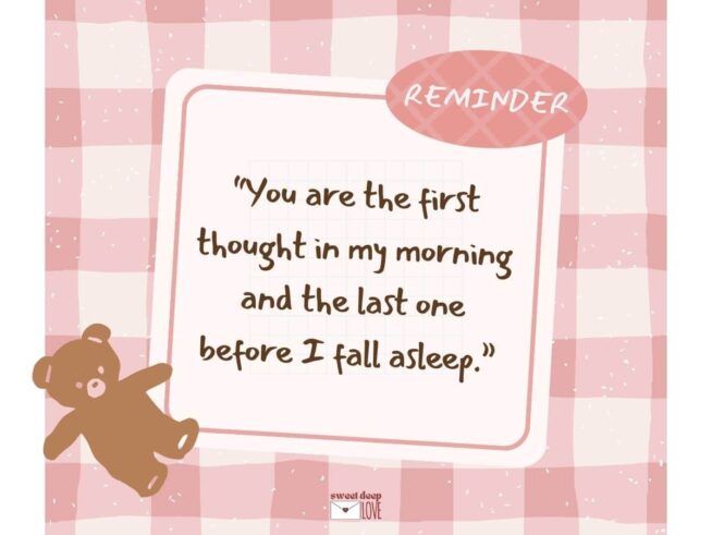 100+ Thinking of you messages - Sweet Deep Love