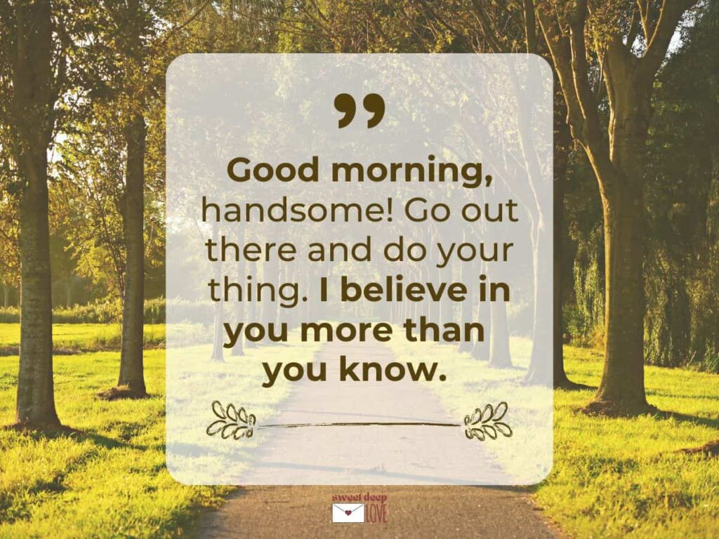 Good Morning Message for Him-100+ Sweet, Flirty & Funny Morning Texts ...